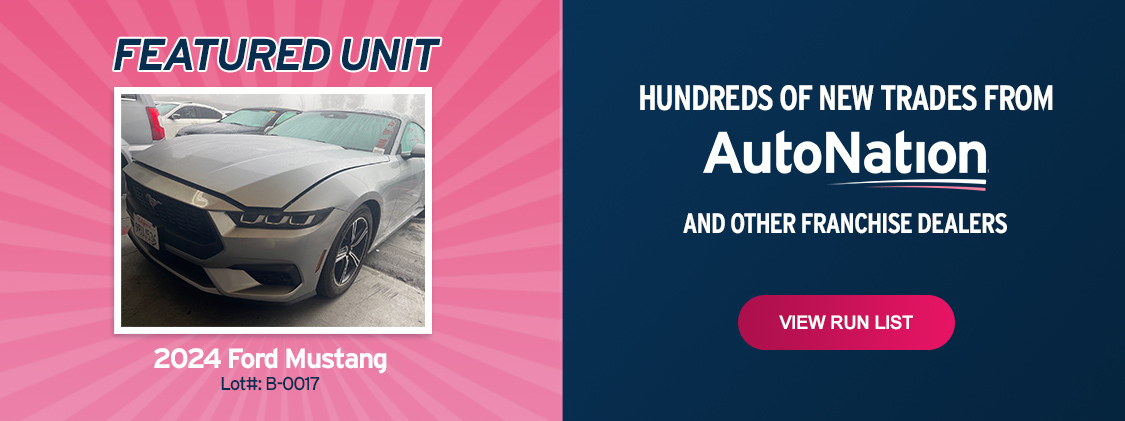 Dealer Auction Near Los Angeles, CA | AutoNation Auto Auctions