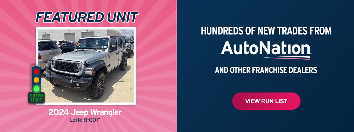 Dealer Auction Near Houston, TX | AutoNation Auto Auctions